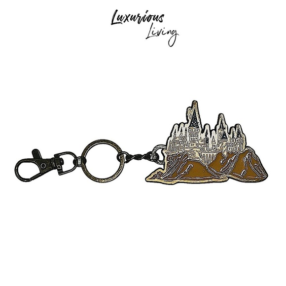 Other | Harry Potter Wizarding World Hogwarts Castle Metal Keychain Bag ...